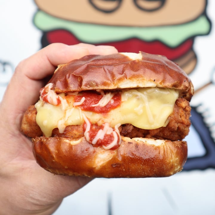 Eden Burger South Campus, Columbus, United States Chk’n Parm Sandwich ...