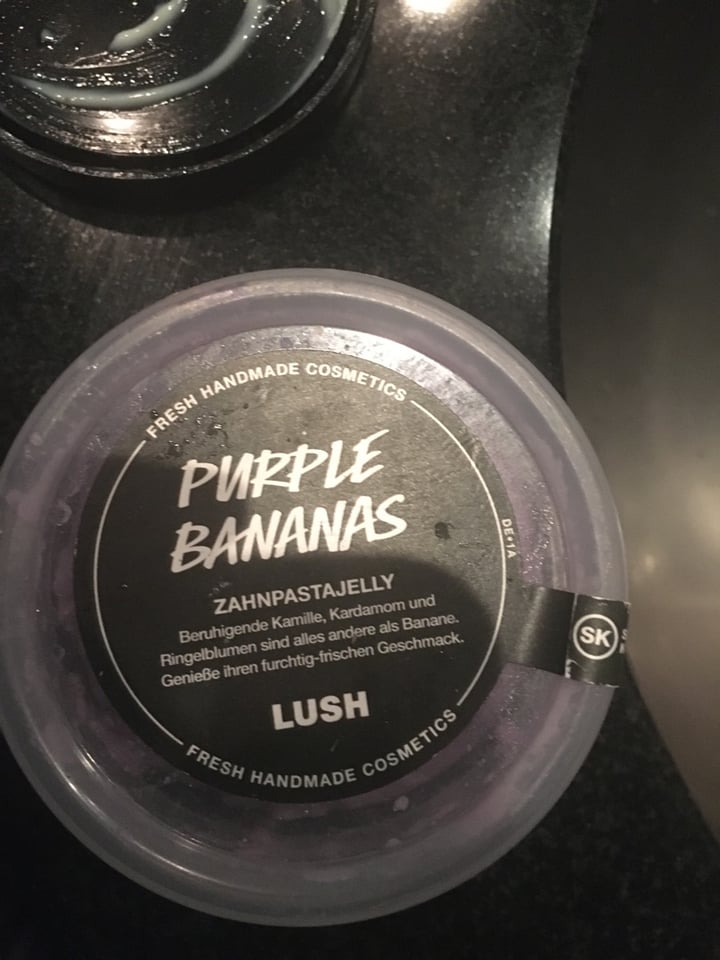 Lush Fresh Handmade Cosmetics Zahnpastajelly Review Abillion
