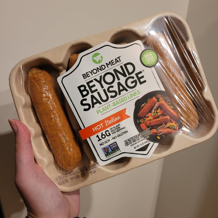 Beyond Meat Beyond Sausages Hot Italian Review | abillion