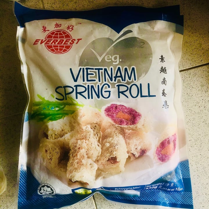 Everbest Vietnamese Spring Roll (Sweet Potato) Review | abillion