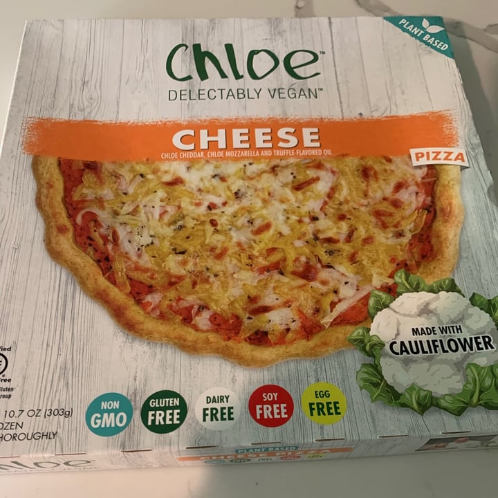 Chloe Vegan Foods Cheese Pizza Review | abillion