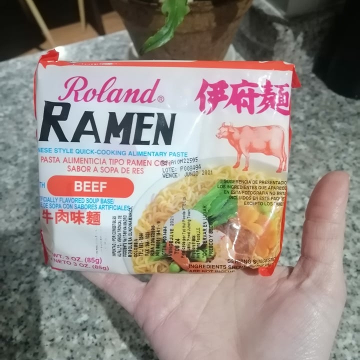 Roland Ramen sabor carne Review | abillion