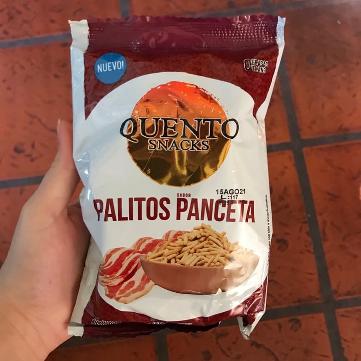 Quento Snacks Palitos Sabor Panceta Review | abillion
