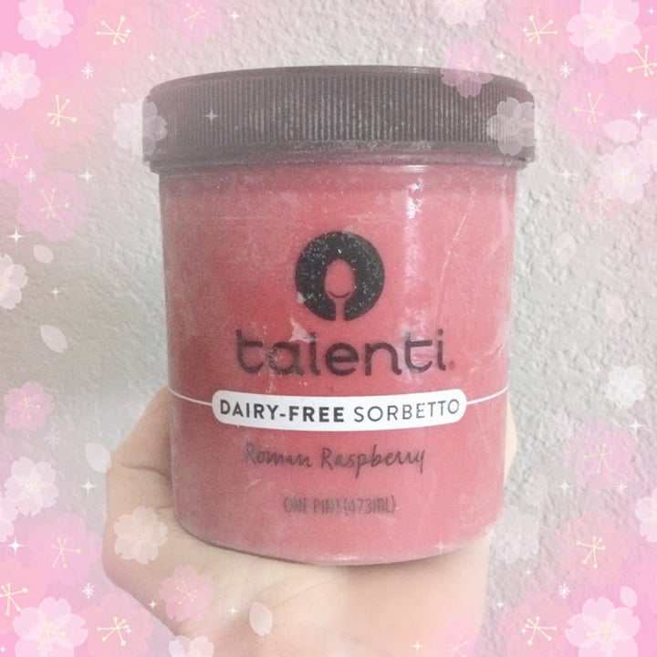 Talenti Gelato Dairy Free Roman Raspberry Sorbetto Review | abillion
