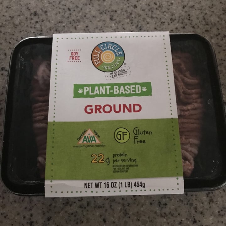 Full Circle Market Plant Based Ground Meat Review | abillion