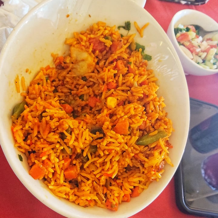 Bombay Chilli Cape Town, South Africa Vegetable Biryani Review | abillion