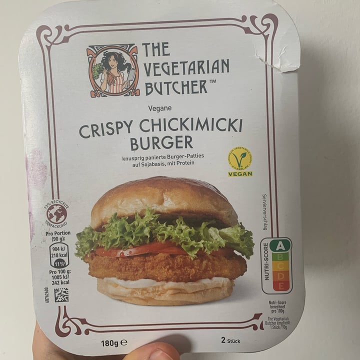 The Vegetarian Butcher Crispy chickimicki Burger Review | abillion