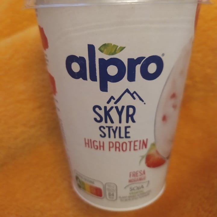 Alpro Fresa Morango Soja Skyr Style High Protein Review | abillion