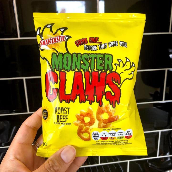 Snaktastic Roast Beef Monster Claws Review | abillion