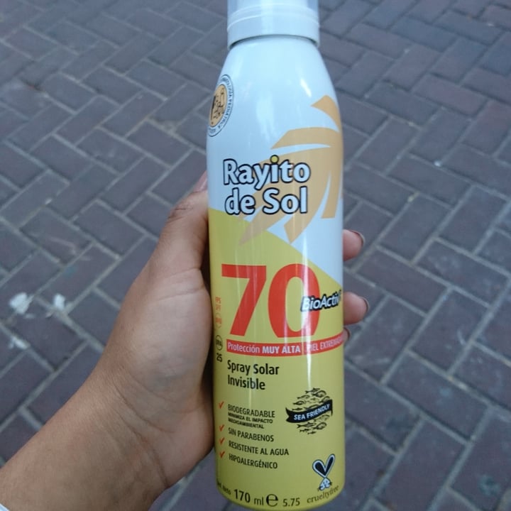 Rayito de Sol Protector solar aerosol fps 70 Review | abillion