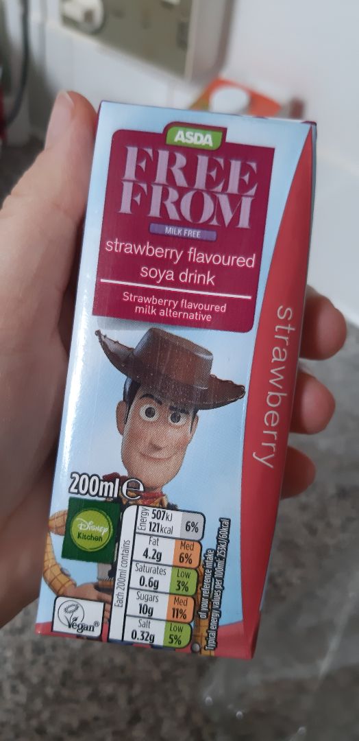 ASDA Asda Free From Soya Strawberry Milk Review | abillion