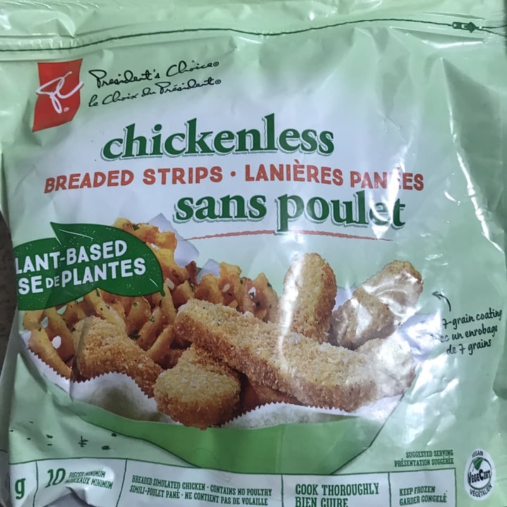 President's Choice Chickenless Breaded Strips Review | abillion