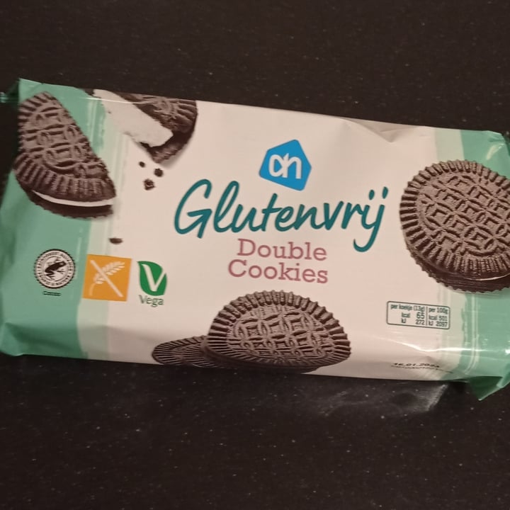 Albert Heijn Glutenvrij double cookies Review | abillion