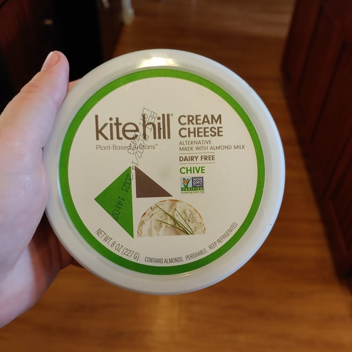 Kite Hill Cream Cheese Alternative Chive Review Abillion