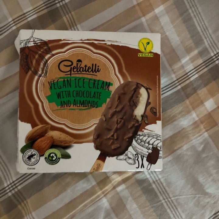 Gelatelli Vegan Ice Cream with Chocolate and Almonds Review | abillion