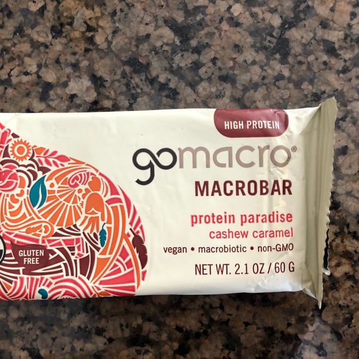 GoMacro Macro bar cashew caramel Review | abillion