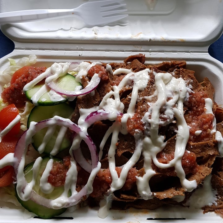Vegan Hub United Kingdom Doner loaded fries Review | abillion