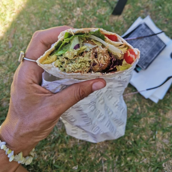 KAUAI Cape Town, South Africa Avo Falafel Wrap Review | abillion