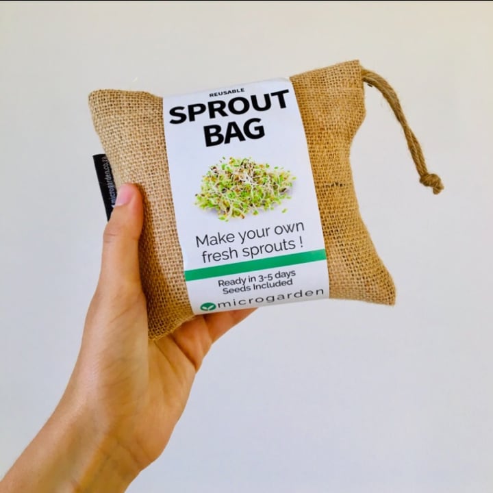 Microgarden Reusable Sprout Bag Review | abillion