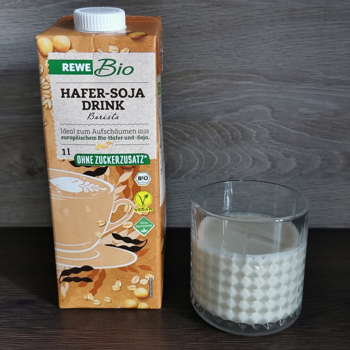 Rewe Bio Hafer Soja Drink Barista Review | abillion