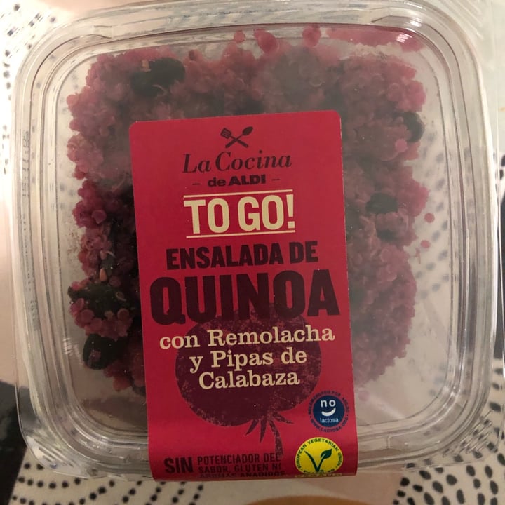 La Cocina de Aldi Ensalada De Quinoa Con Remolacha Y Pipas De Calabaza ...