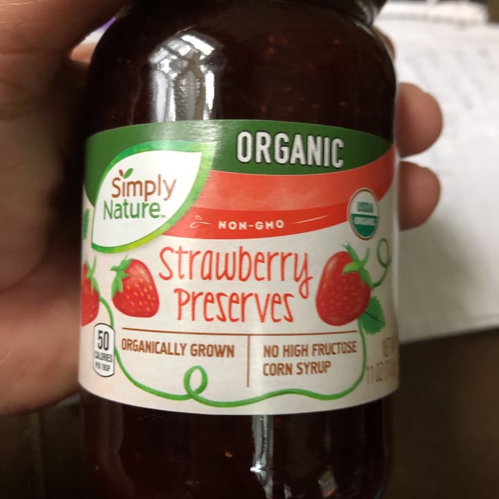 Simply Nature Organic strawberry preserves Review | abillion