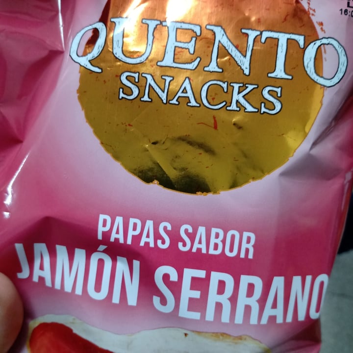 Quento Snacks Papas sabor Jamón Serrano Review | abillion