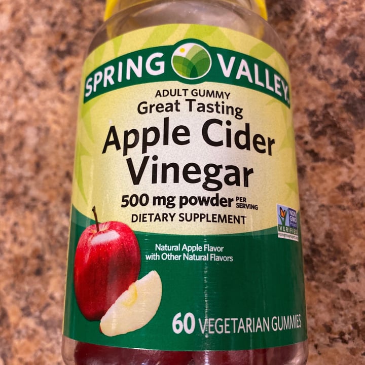 Spring Valley Apple Cider vinegar Gummies Apple Cider Vinegar Gummy ...