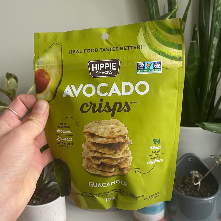 Hippie Snacks avocado crisps - guacamole Review | abillion