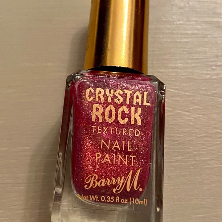 Barry M Crystal Rock textured Nail Paint Review | abillion