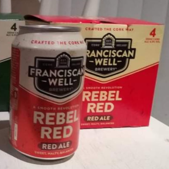 Franciscan well brewery Rebel red - red ale Review | abillion