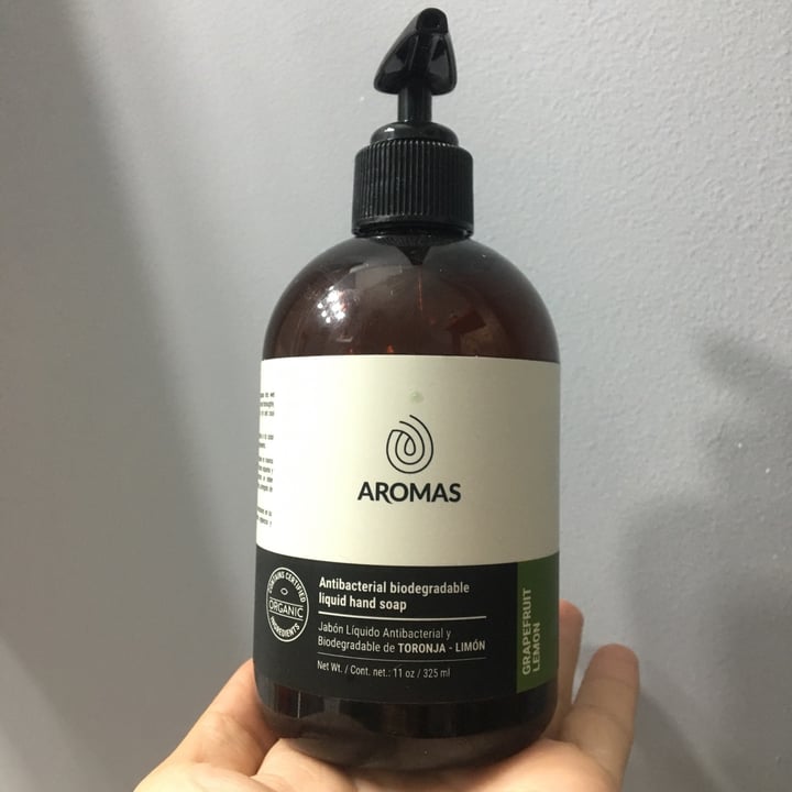 Aromas Antibacterial Biodegradable Liquid Hand Soap - Grapefruit Lemon ...
