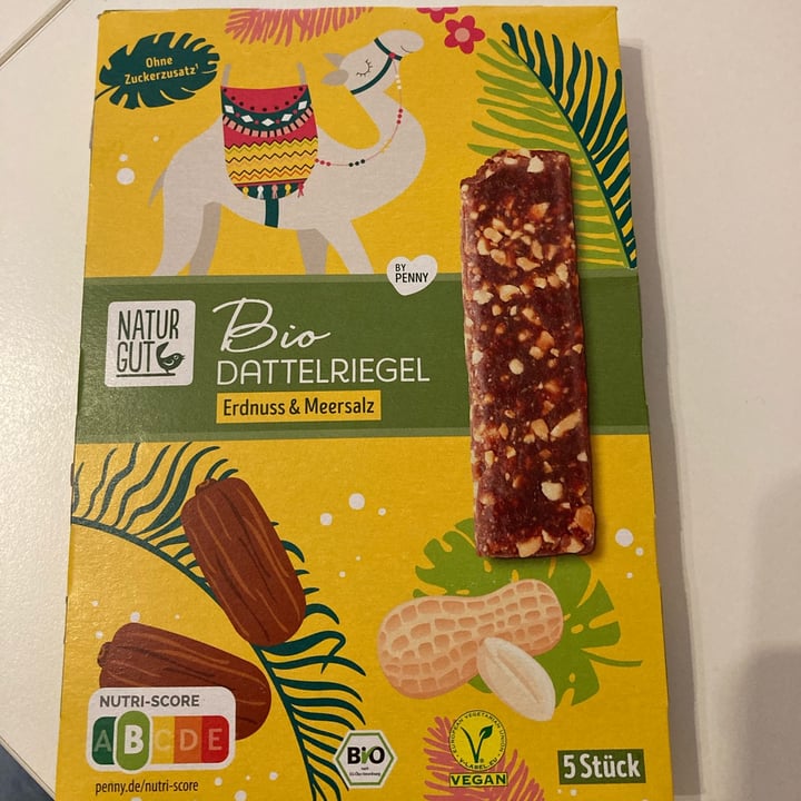 Natur Gut Bio Dattelriegel Erdnuss & Meersalz Review | abillion