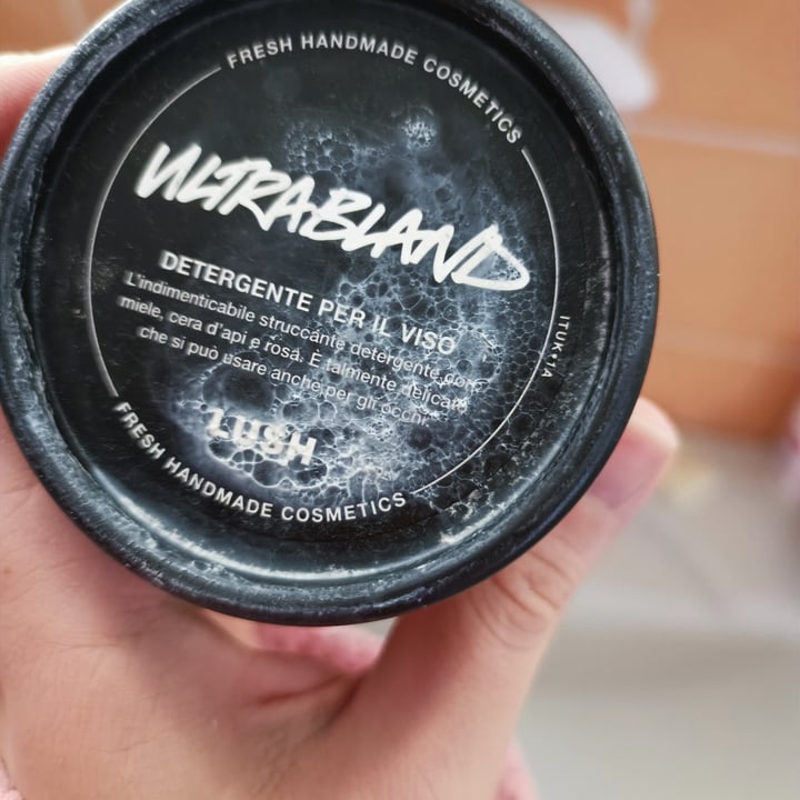 LUSH Fresh Handmade Cosmetics Ultrabland Facial Cleanser Review | abillion