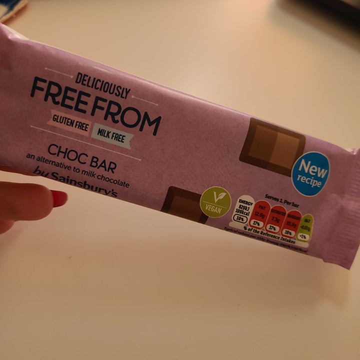 Sainsbury's Free From Choc Bar Review | abillion