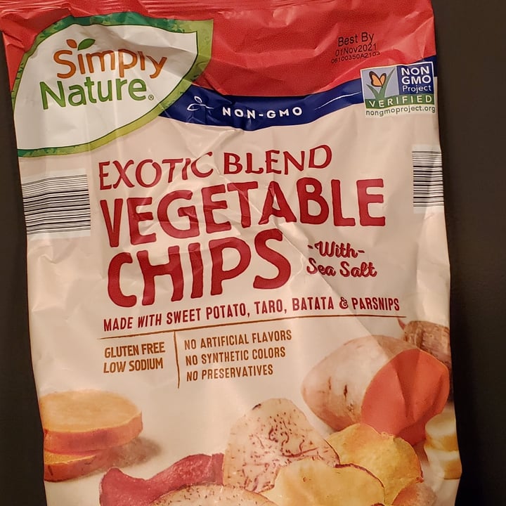 Simply Nature Simply Nature Exotic Vegetable Chips Review | abillion