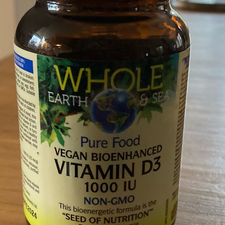 Whole Earth & Sea Vegan Bioenhanced Vitamin D3 Review | abillion
