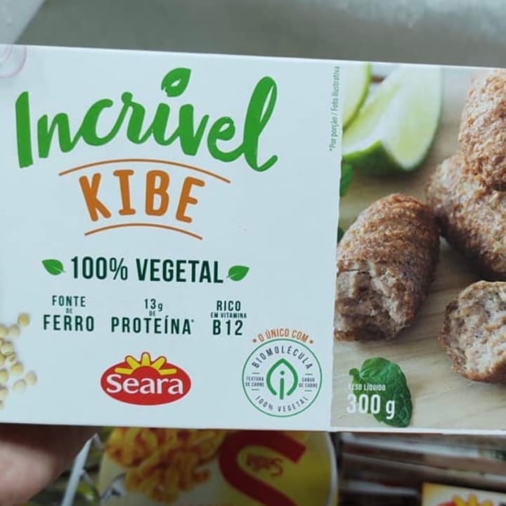 incrível Incrível kibe seara 100% Vegetal Review | abillion