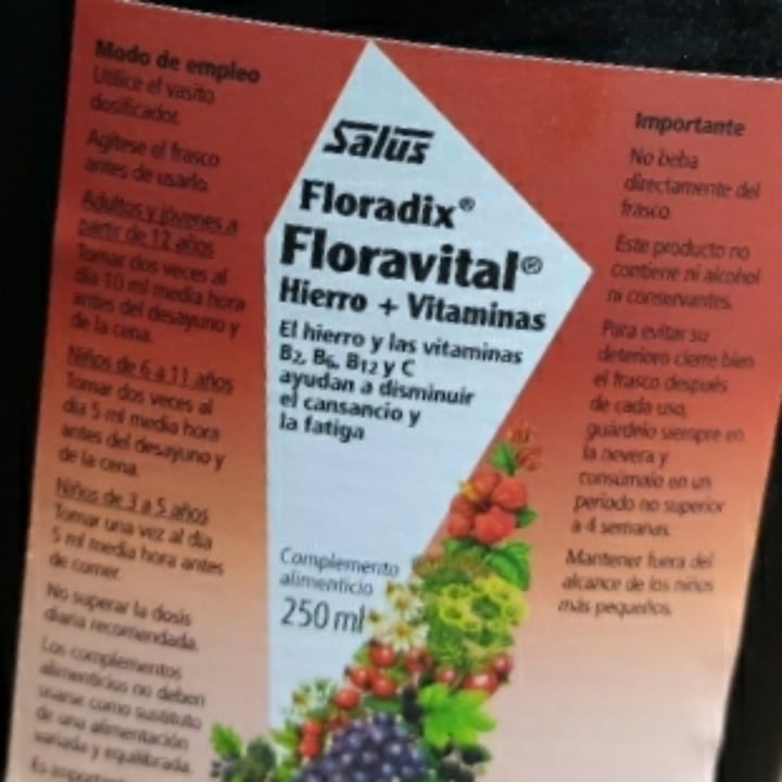 Floradix Floravital Liquid Iron and Vitamin Formula Review | abillion
