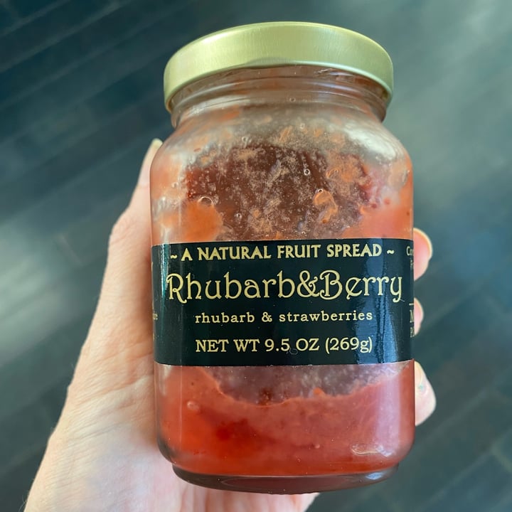 Mountain Fruit Co Rhubarb & Berry Natural Fruit Spread Review | abillion