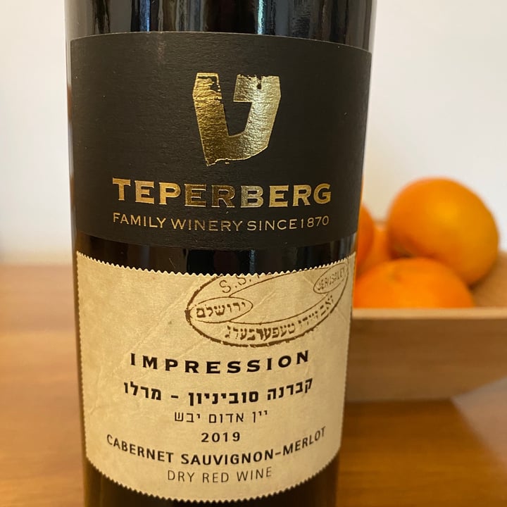 Teperberg Impression - Cabernet Sauvignon-Merlot Review | abillion
