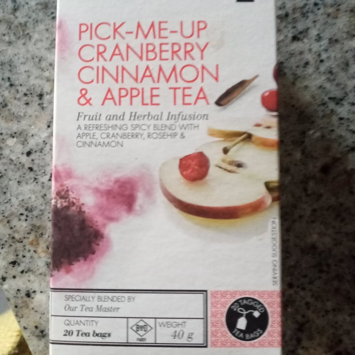 Woolworths Food Cranberry, apple & cinnamon tea Review | abillion