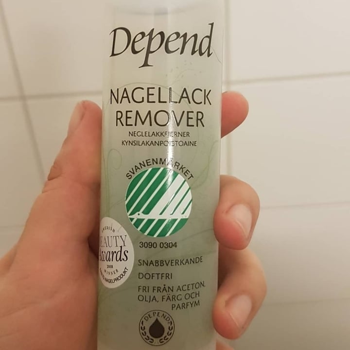 Depend cosmetics Nagellack remover Review | abillion