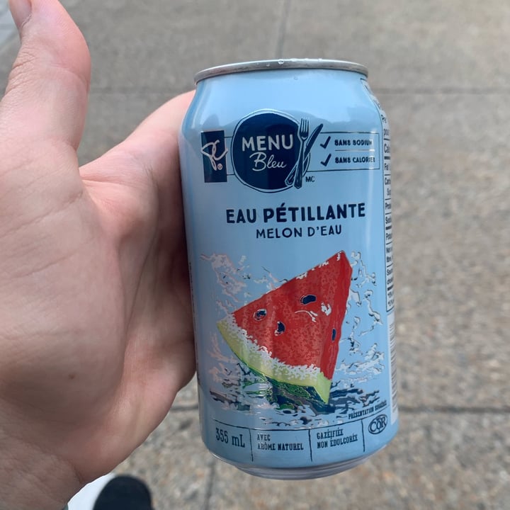 PC Blue Menu Watermelon Sparking Water Review | abillion