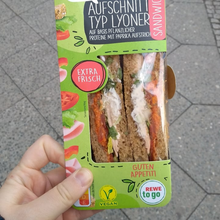 Rewe To Go Sandwich Aufschnitt Typ Lyoner Review | abillion