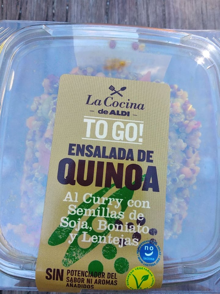 ALDI La cocina de Aldi to go. Ensalada de quinoa Review | abillion