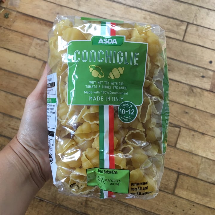 ASDA Conchiglie pasta Review | abillion