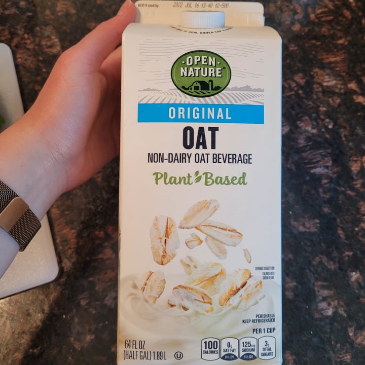 Open Nature Original Non-Dairy Oat Beverage Review | abillion