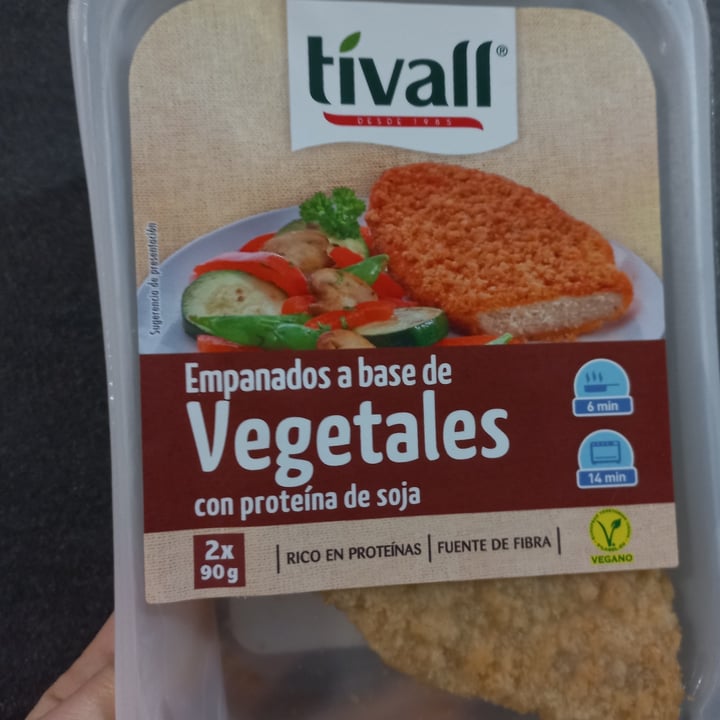 Tivall Empanados a base de vegetales con proteína de soja (Vegano ...