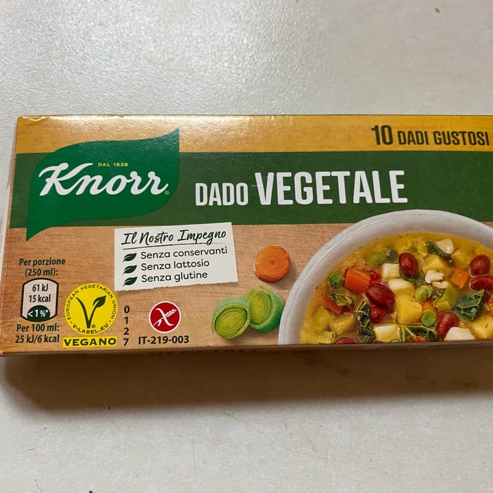 Knorr dado Dado vegetale Review | abillion